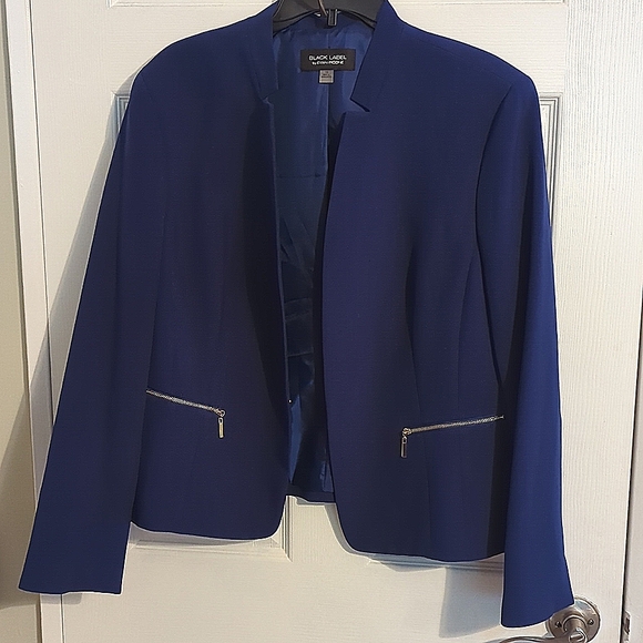 Evan Picone | Jackets & Coats | Navy Blue Jacket | Poshmark